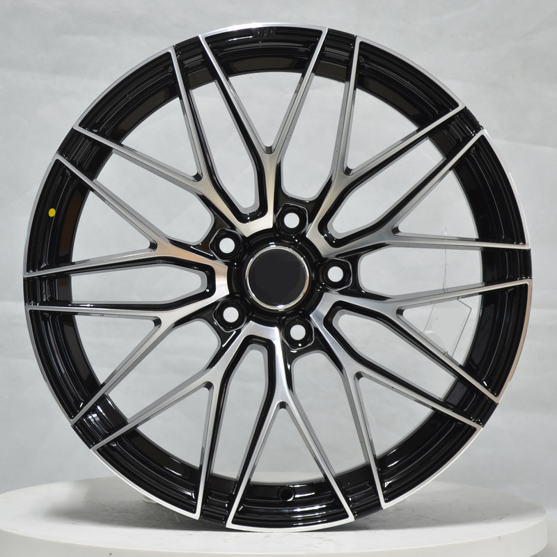 Aluminum rims 19 inch 5 PCD forgiato 100-120 holes staggered car rims ...